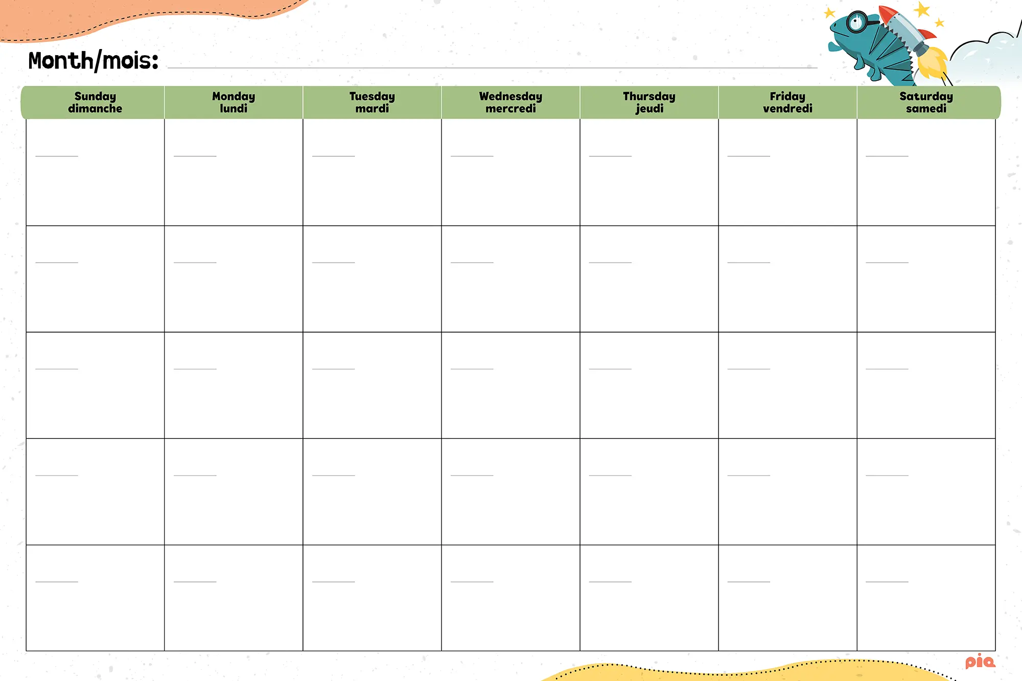 Wall Calendars for Schools - PiQ Potential